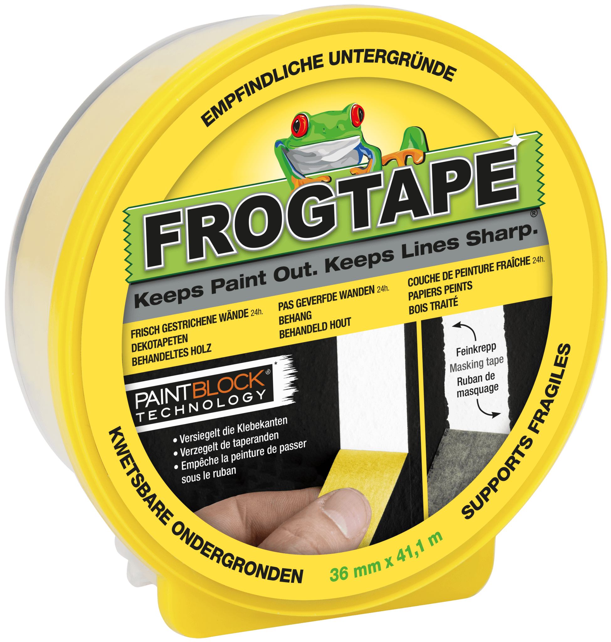 FrogTape® - when it matters most.